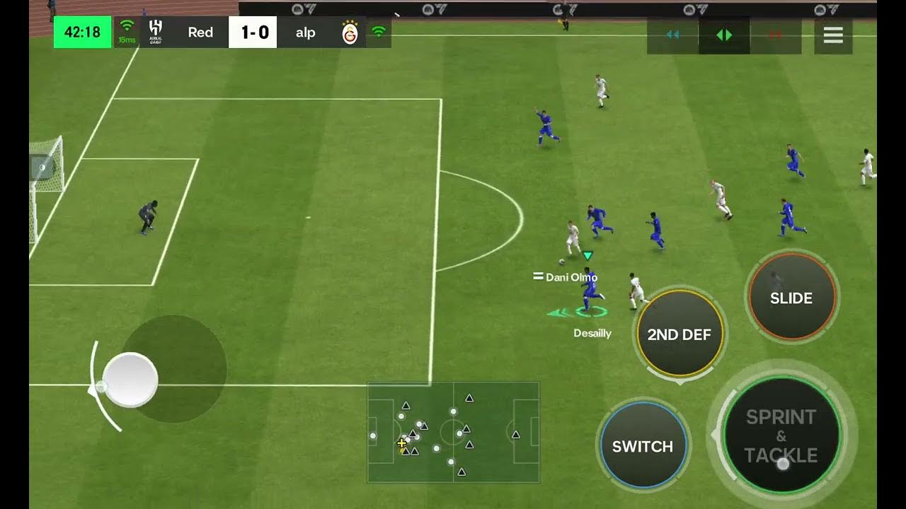 لعب كورة FC mobile - YouTube