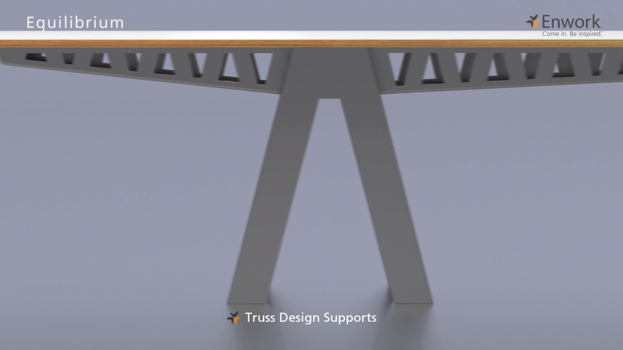 Enwork Equilibrium Conference Table - YouTube
