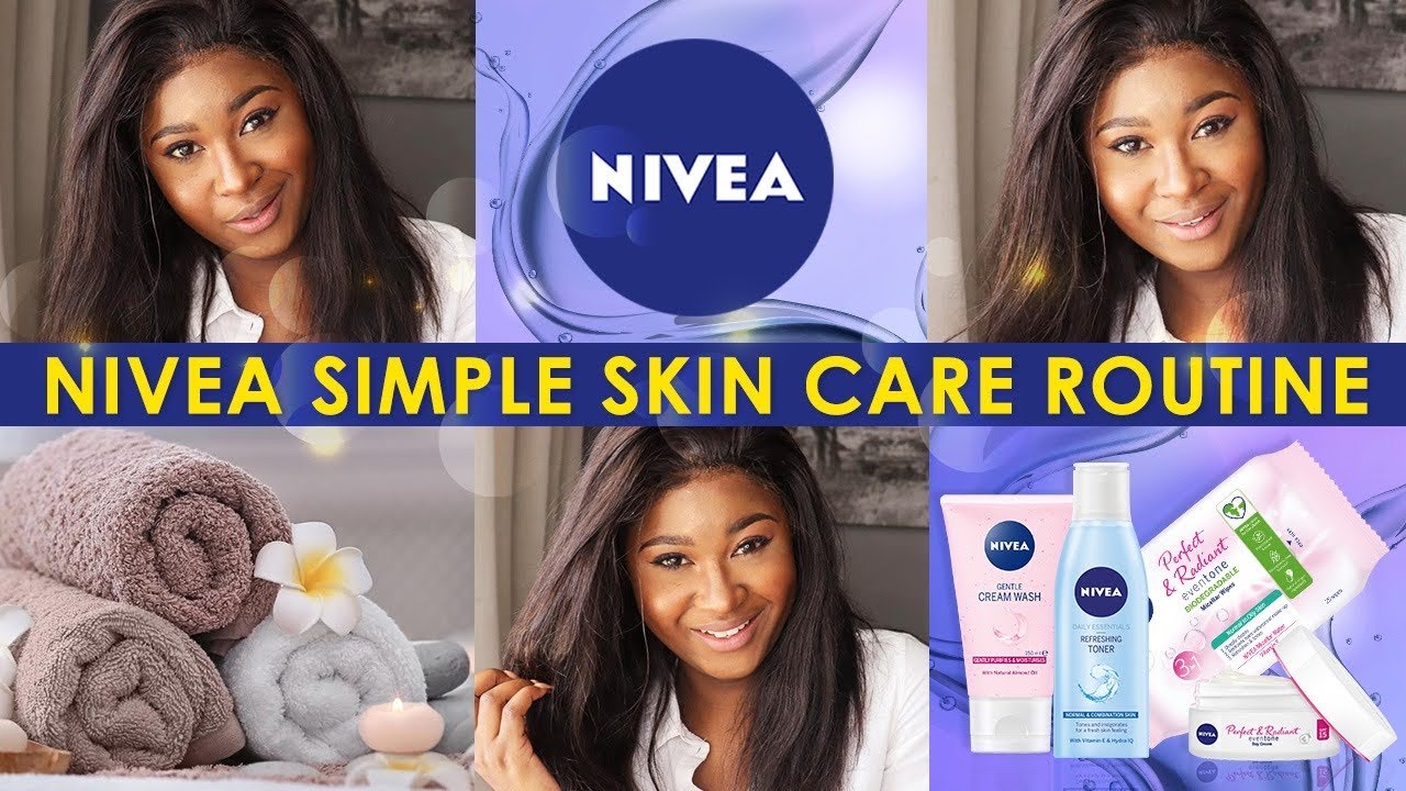 QUICK NIVEA SKINCARE ROUTINE FOR NORMAL TO OILY SKIN - YouTube