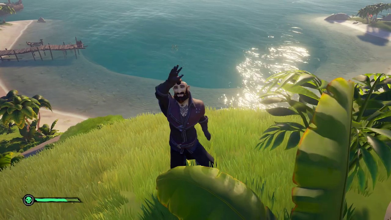 Sea of Thieves Crescent Isle Riddle Headless Traveller Taking Location ...