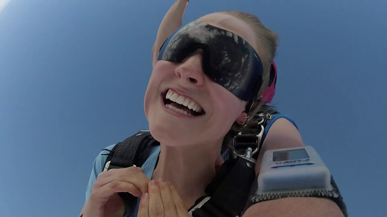 Emily B Triangle Skydiving Center video - YouTube