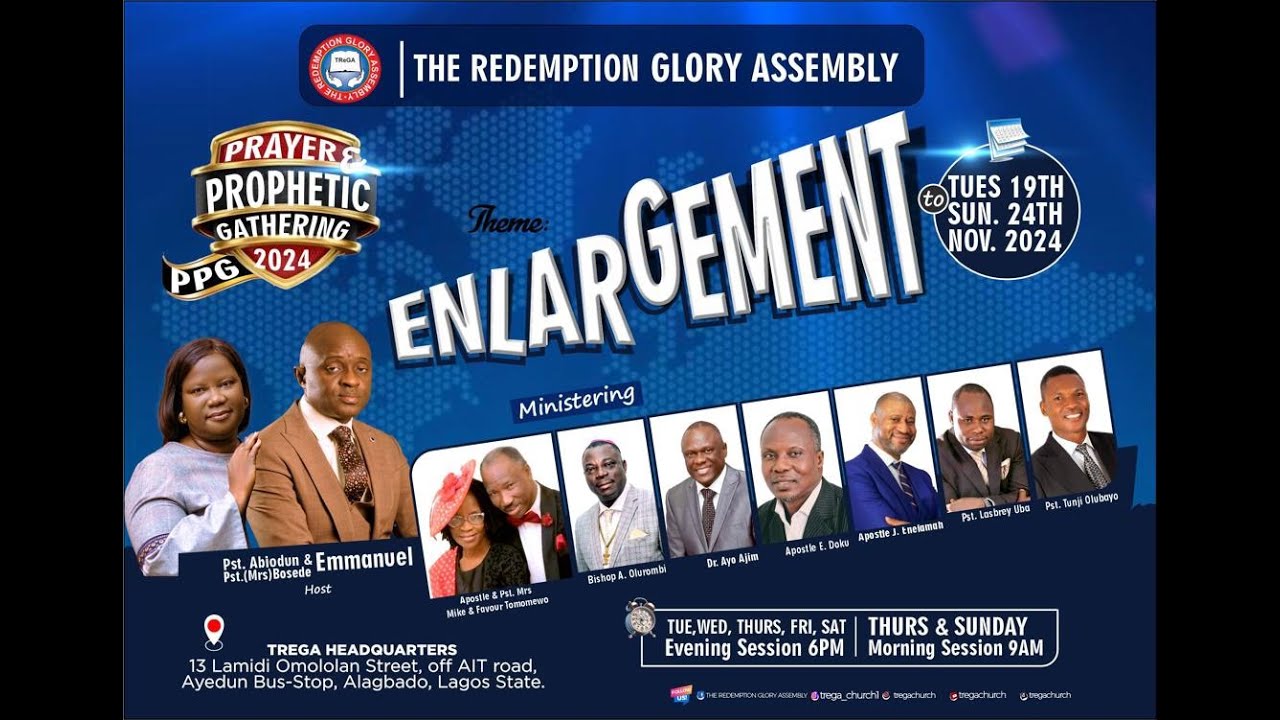 PRAYER AND PROPHETIC GATHERING 2024 (DAY 3 MORNING SESSION) - YouTube