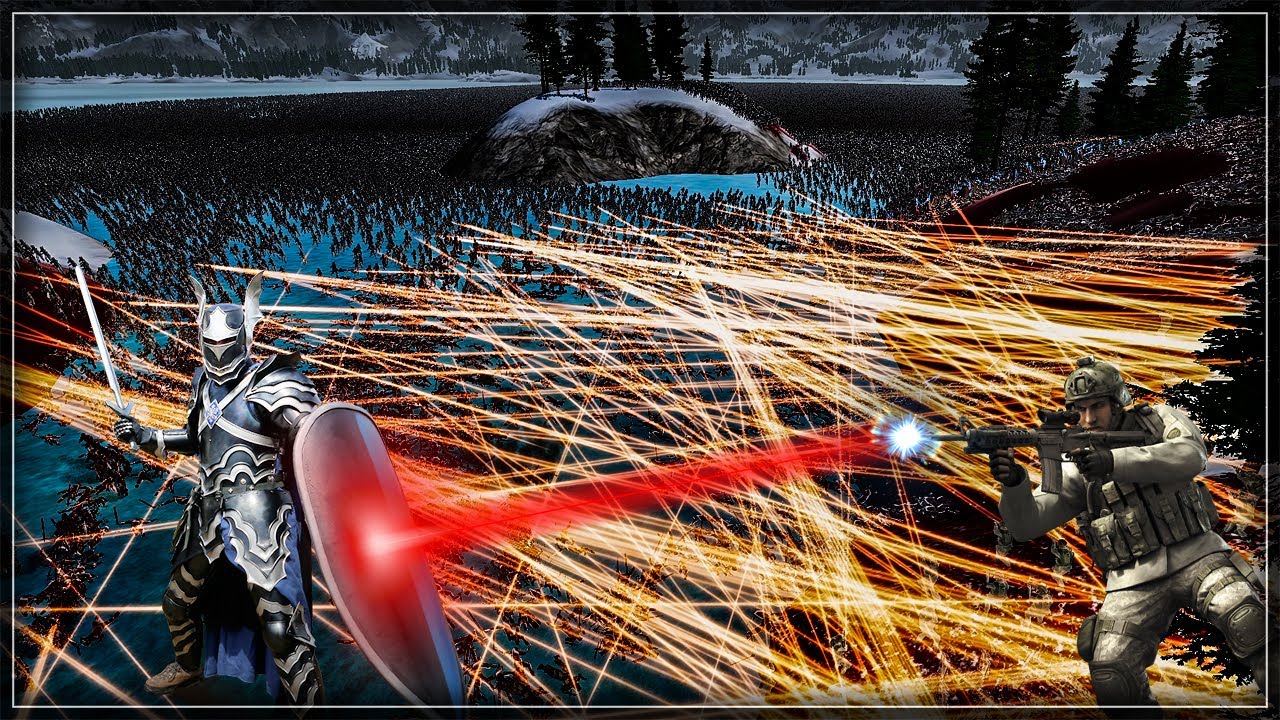 Can 800.000 Knights Stop 1.600 Laser Knights And Soldiers - Ultimate ...