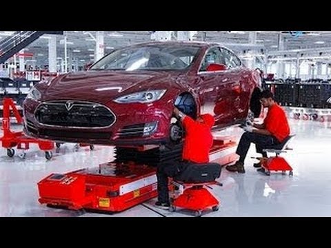 DOKU Mega Fabriken Tesla Model S DEUTSCH - YouTube