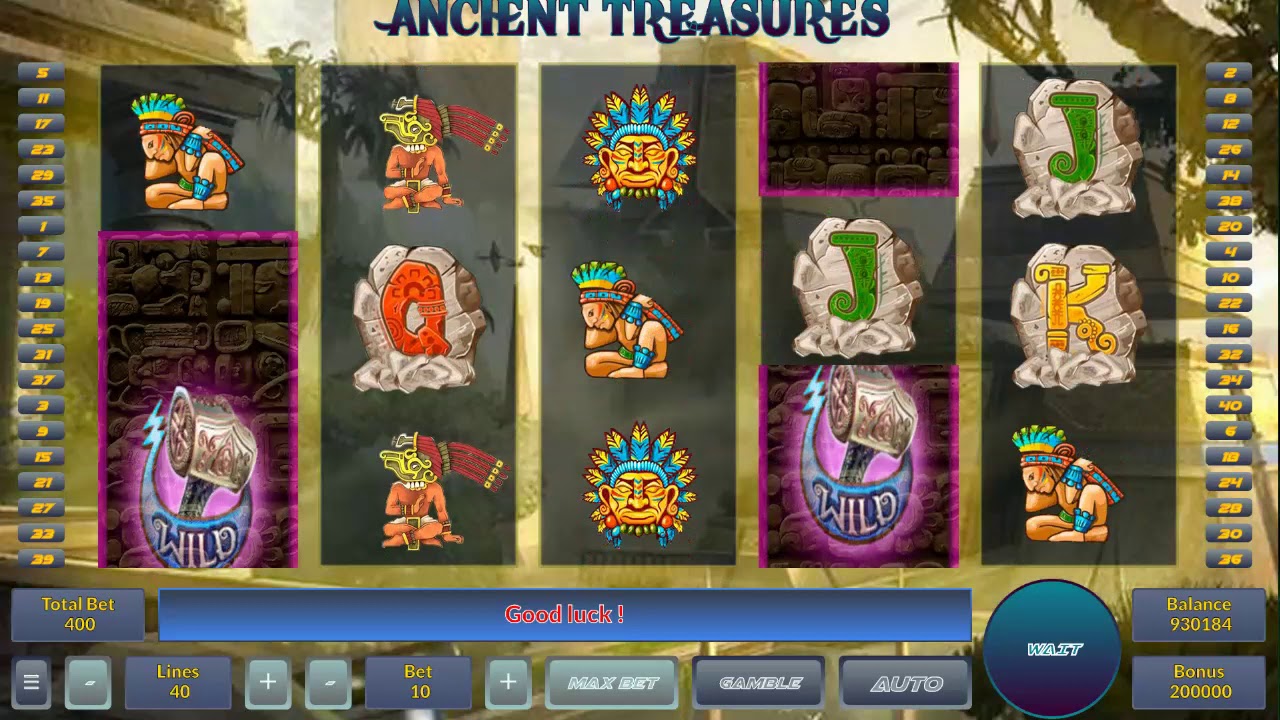 Ancient Treasures - Online Slots Game - YouTube