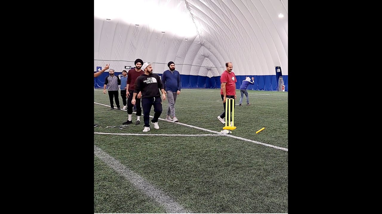Bowling - Match 1 - Indoor Cricket Match 7 JAN 2024 at Save Max Sports ...