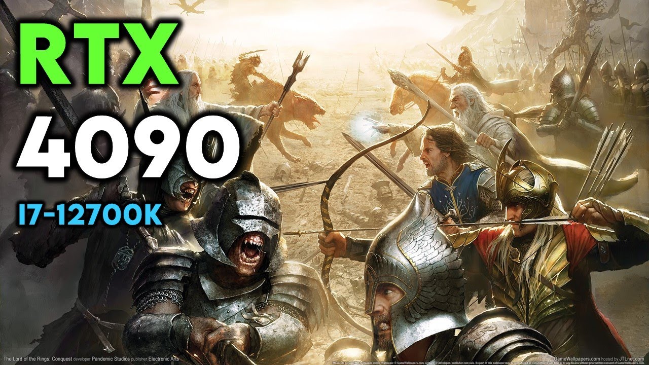 Lord of the Rings: Conquest - Reimagined in Unreal Engine 5 on RTX 4090 - YouTube