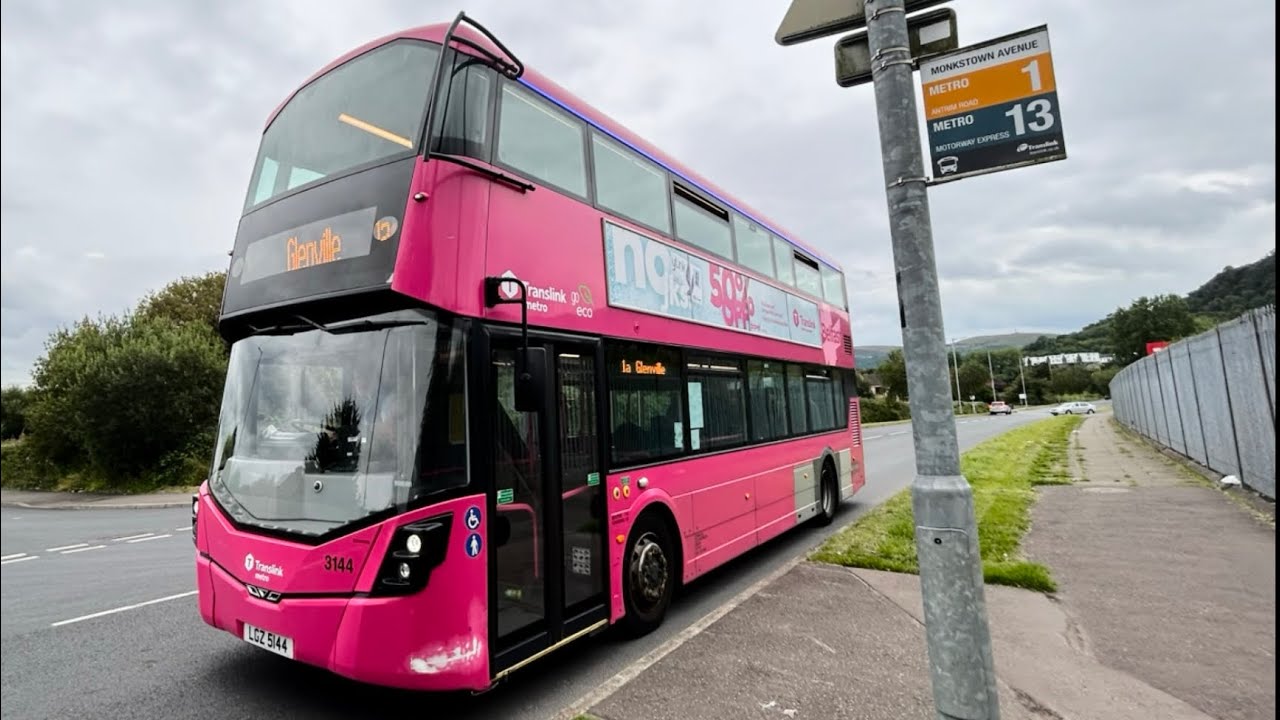 Translink Metro Wright Streetdeck 3144 (Route 1a) - YouTube