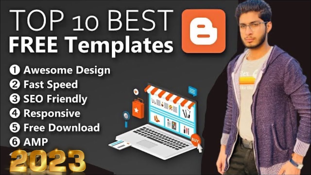 Top 10 Best FREE Blogger Template of 2023 - YouTube
