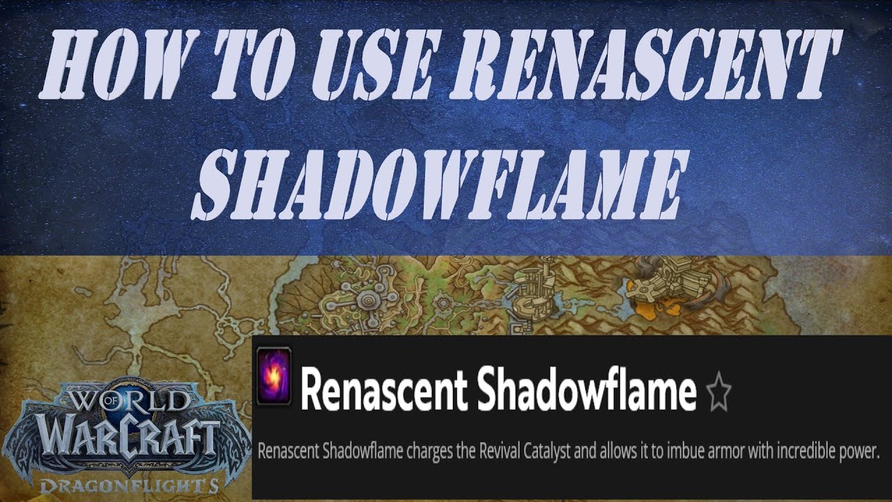 How to Use Renascent Shadowflame | Revival Catalyst Console - YouTube