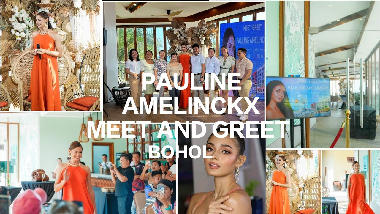 Meet And Greet Pauline Amelinckx Miss Universe Philippines | Aliz Pol ...