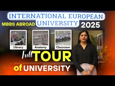 International European University Kyrgyzstan 2025 | Full Campus Tour #mbbsinkyrgyzstan #mbbs2025