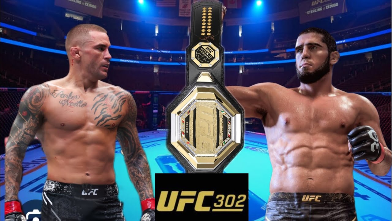 UFC 302 SIMULATION FIGHT UFC LIGHTWEIGHT CHAMPIONSHIP ISLAM MAKHACHEV ...
