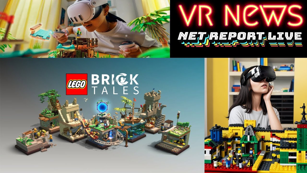LEGO Bricktales. LEGO coming to VR? VR News. Net Report LIVE #lego ...