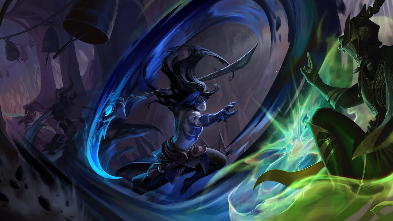 COMO JUGAR KAYN AZUL EN LA TEMPORADA 13 - YouTube