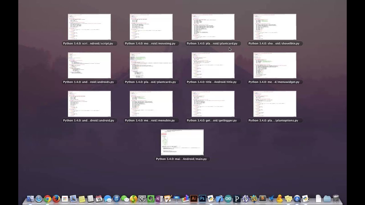 Pygame Project "Apple VS Android" by Jack Du - YouTube