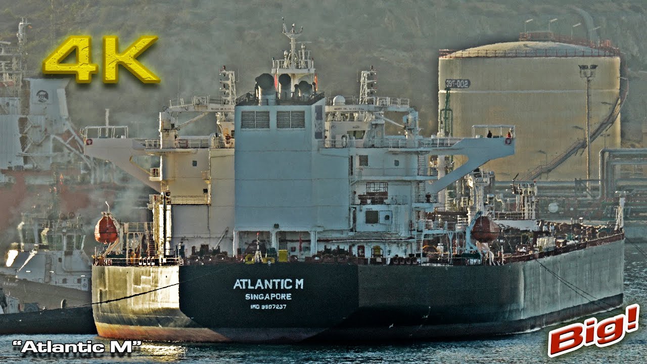 "Atlantic M" Crude Oil Tanker Docking - YouTube