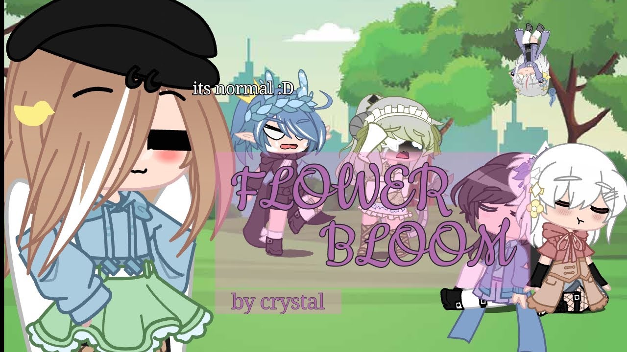 Flower bloom ||gacha club|| eps 1/?? || Crystal gacha || my first movie ...