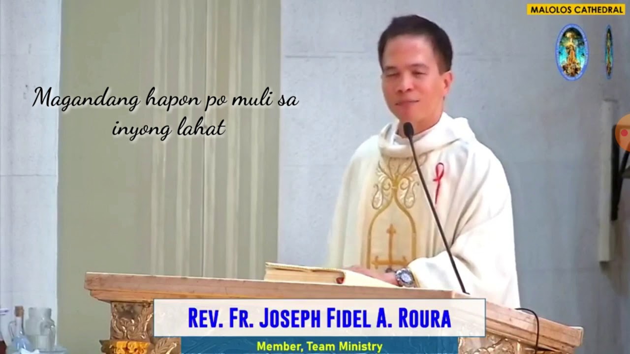 Kaya ninyo bang mag isa? May 17, 2020 HOMILY || BY: Rev. Fr. Joseph ...