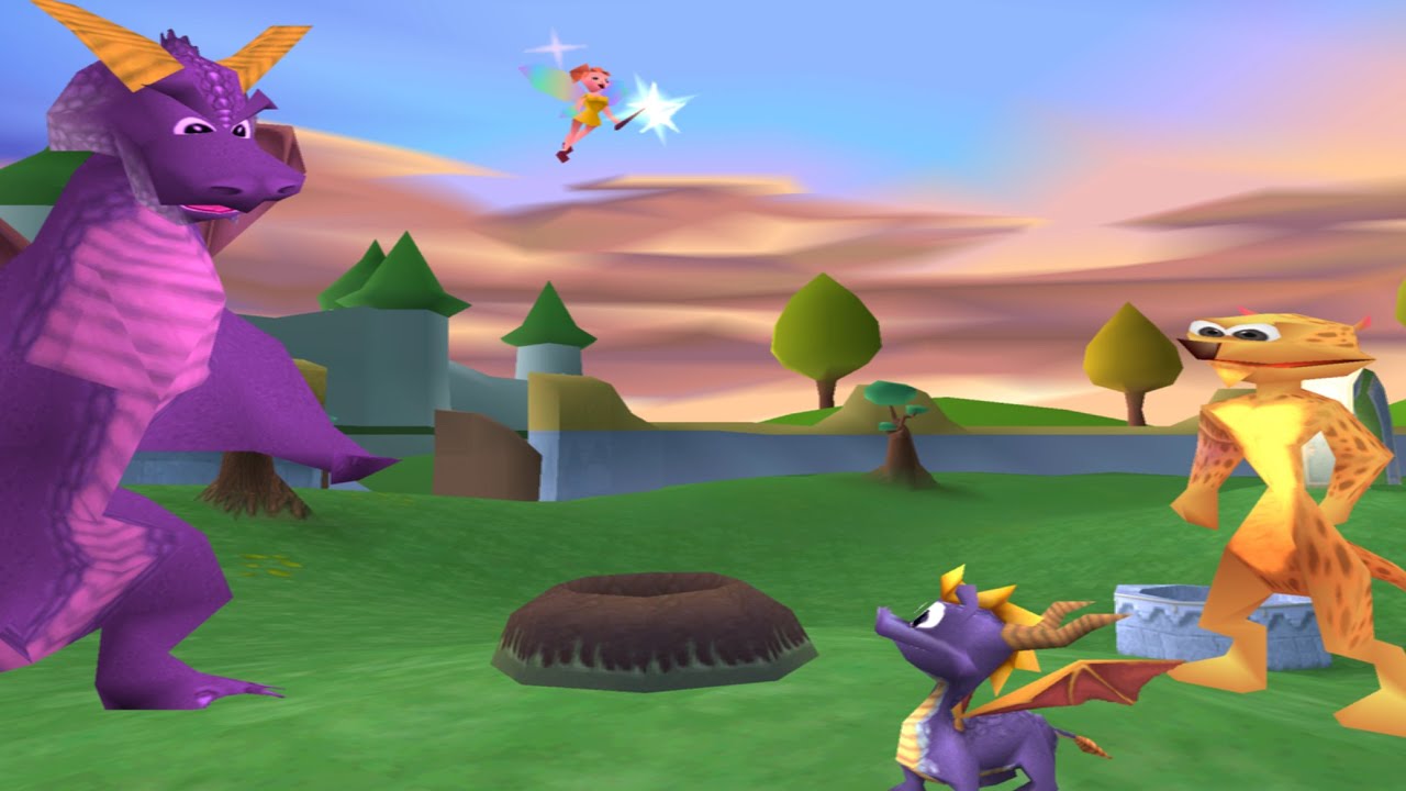 Spyro 3 🐲 Part 1 Sunrise Spring - YouTube