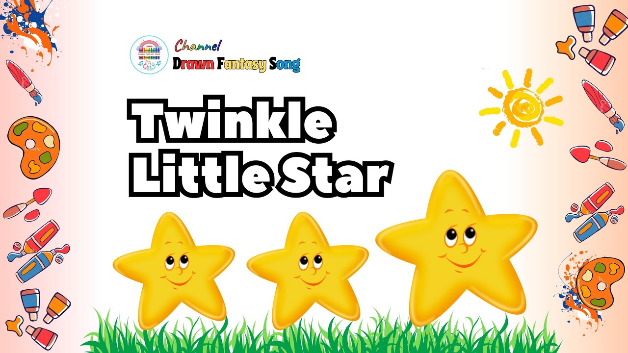 Twinkle Little Star | Drawing & Coloring | Educational Songs Babies ...