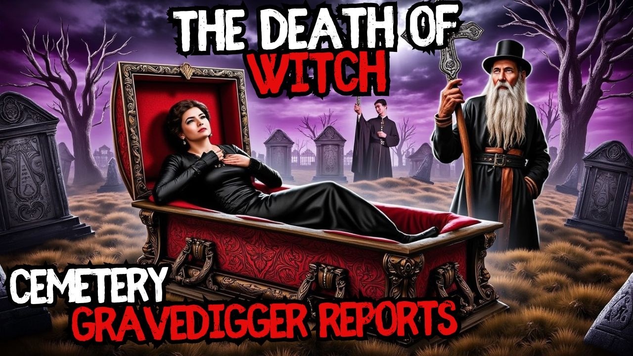 THE WITCH - SCARY ACCOUNTS ABOUT GRAVEDIGGERS IN THE CEMETERY - YouTube
