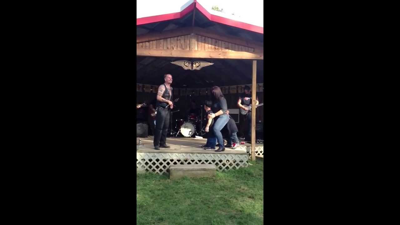 Hells angels Long Island poker run 2013, midget tossing & a amazing ...