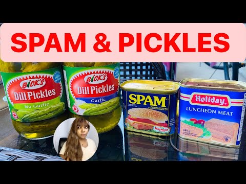 THE SPAM & PICKLE DIET | HOW I PREPARE MINES ***INSANE WEIGHT LOSS ...