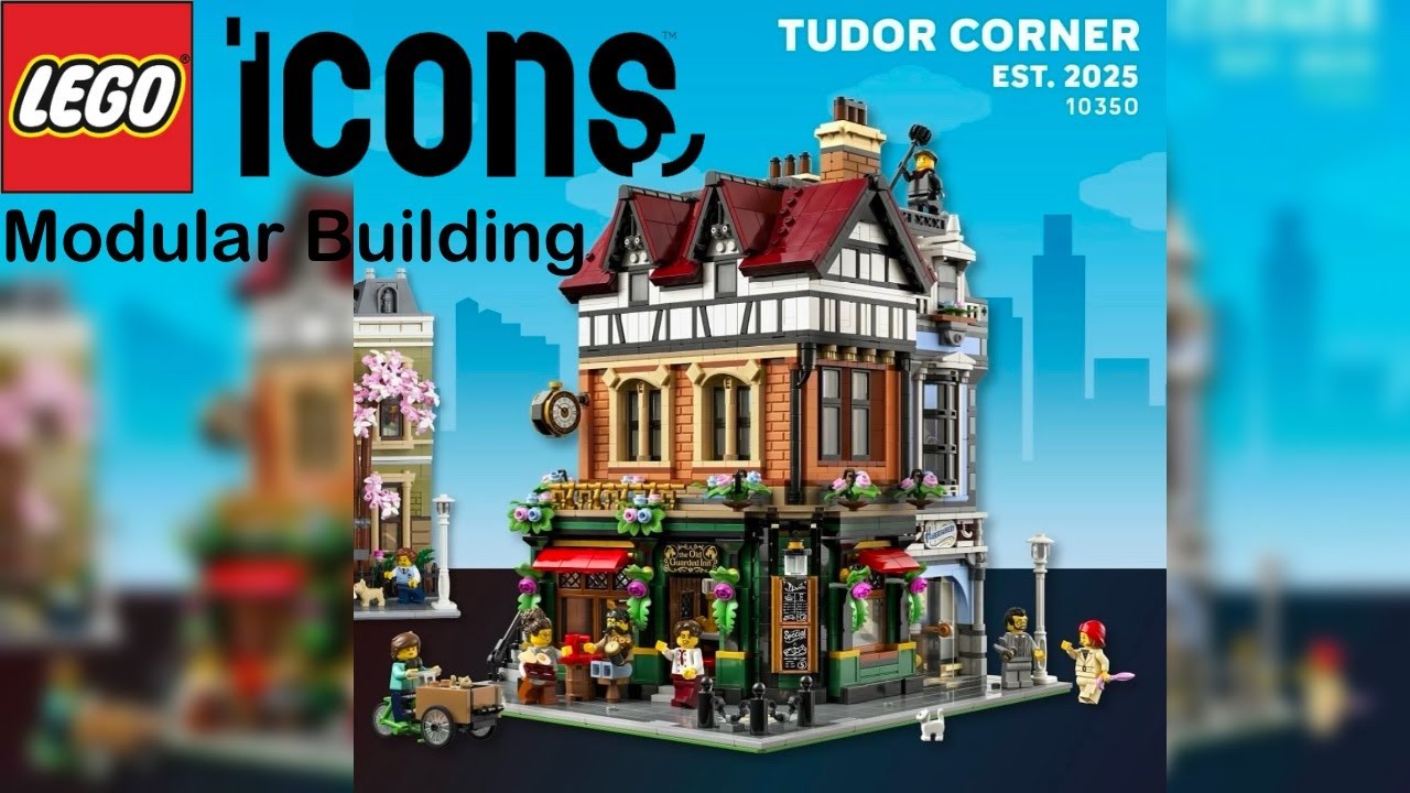 LEGO Icons 10350 Tudor Corner Official Images! - YouTube