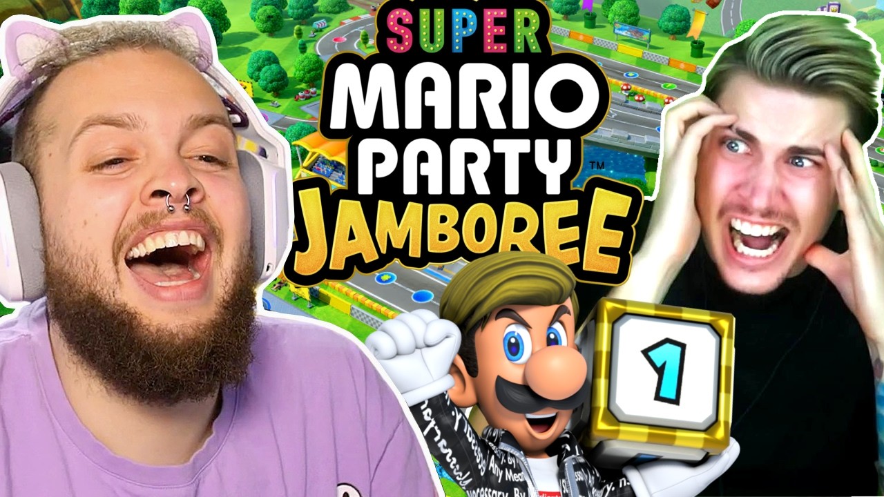 NEW MARIO PARTY JAMBOREE DESTROYING FRIENDSHIPS Highlights w ...