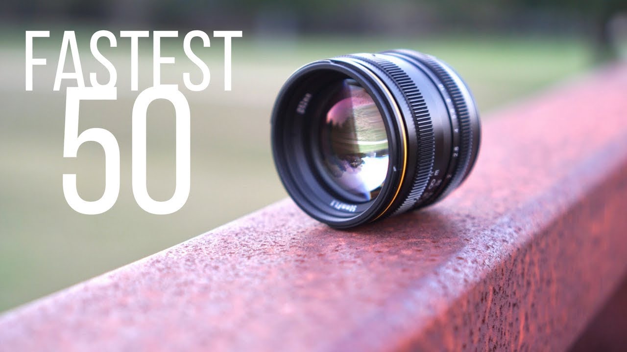The Fastest 50mm E-Mount Lens I've Tried - YouTube