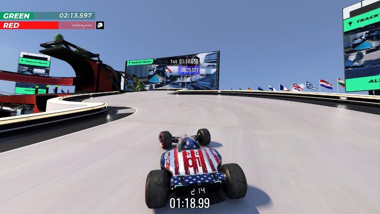 Trackmania gameplay - YouTube