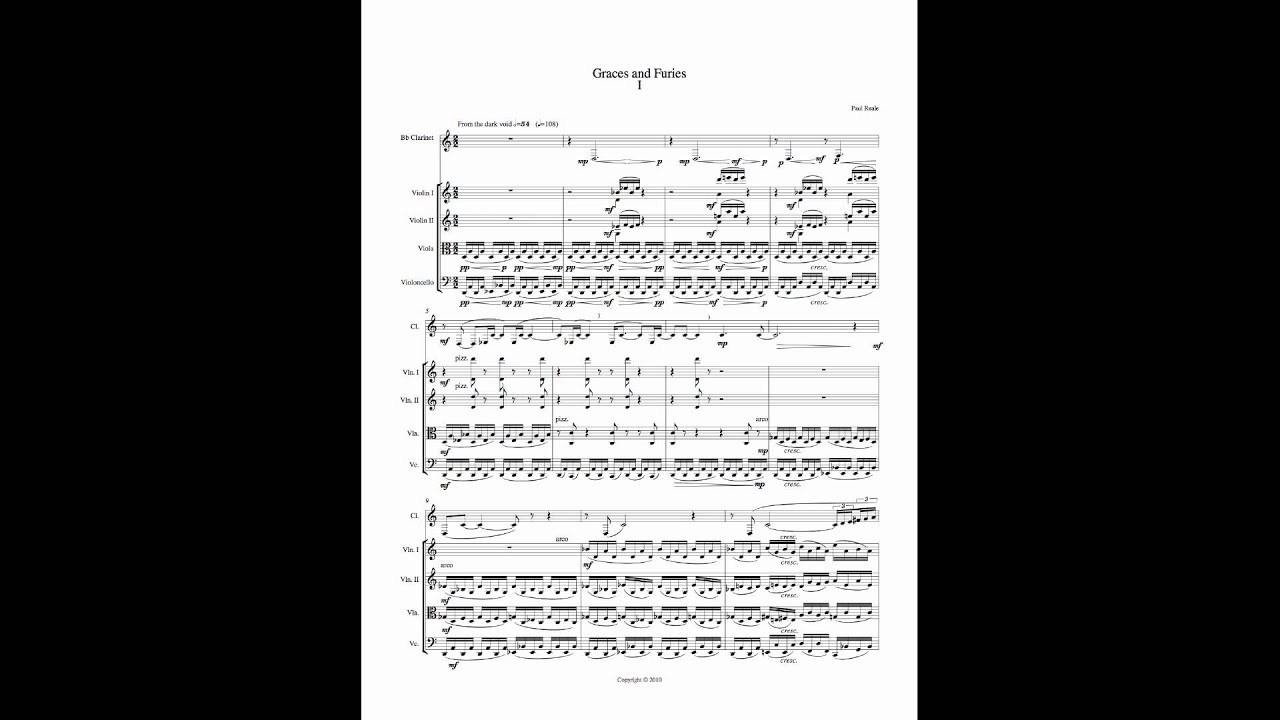 Paul Reale - Graces and Furies: I. - YouTube