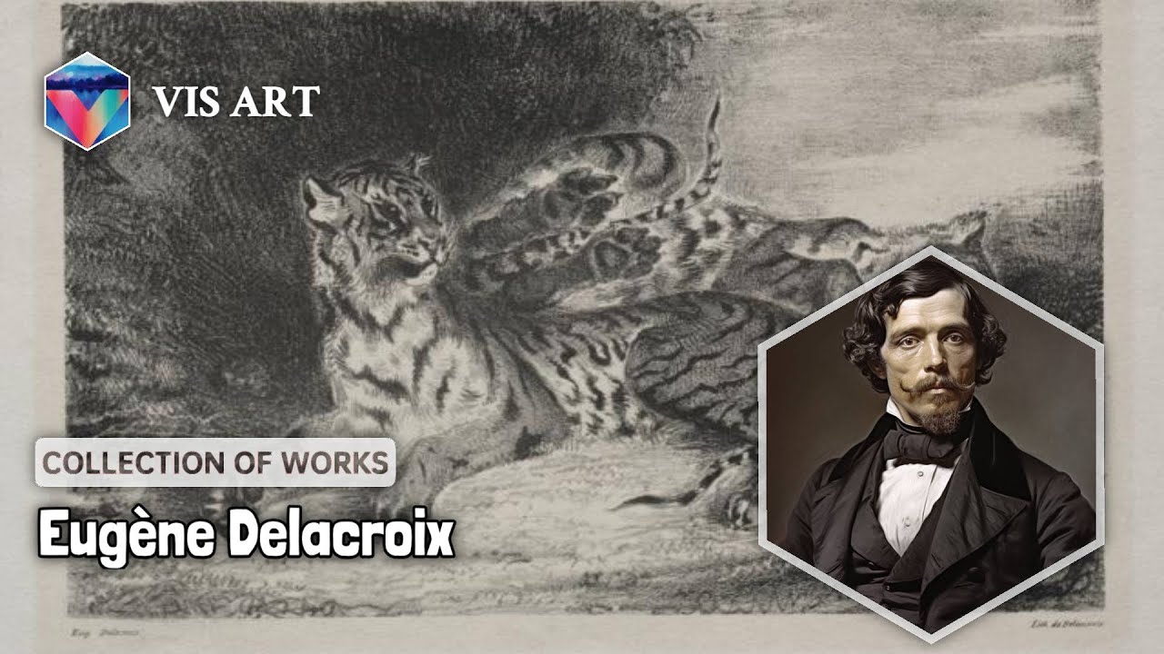 349 Drawings and Paintings by Eugène Delacroix: A Stunning Collection ...