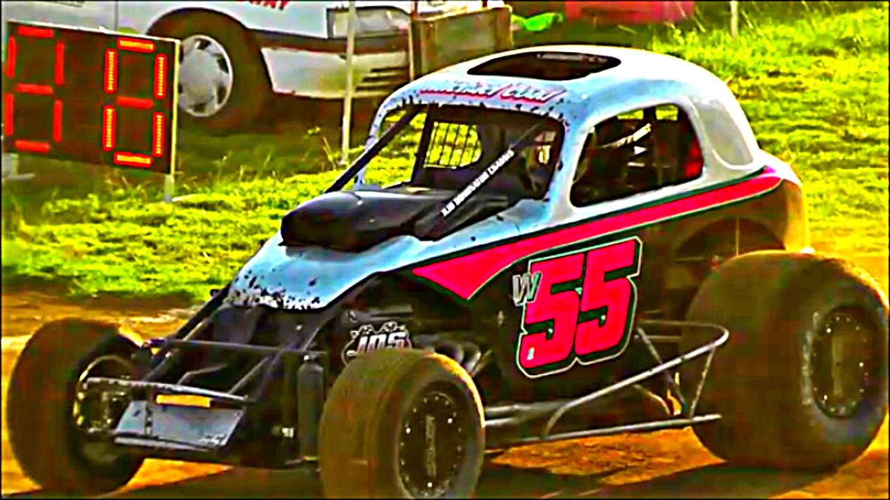 Super Rods "Shootout" Heat 2 Laang Speedway 4-3-2017 - YouTube