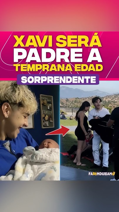 Xavi será padre a temprana edad. - YouTube