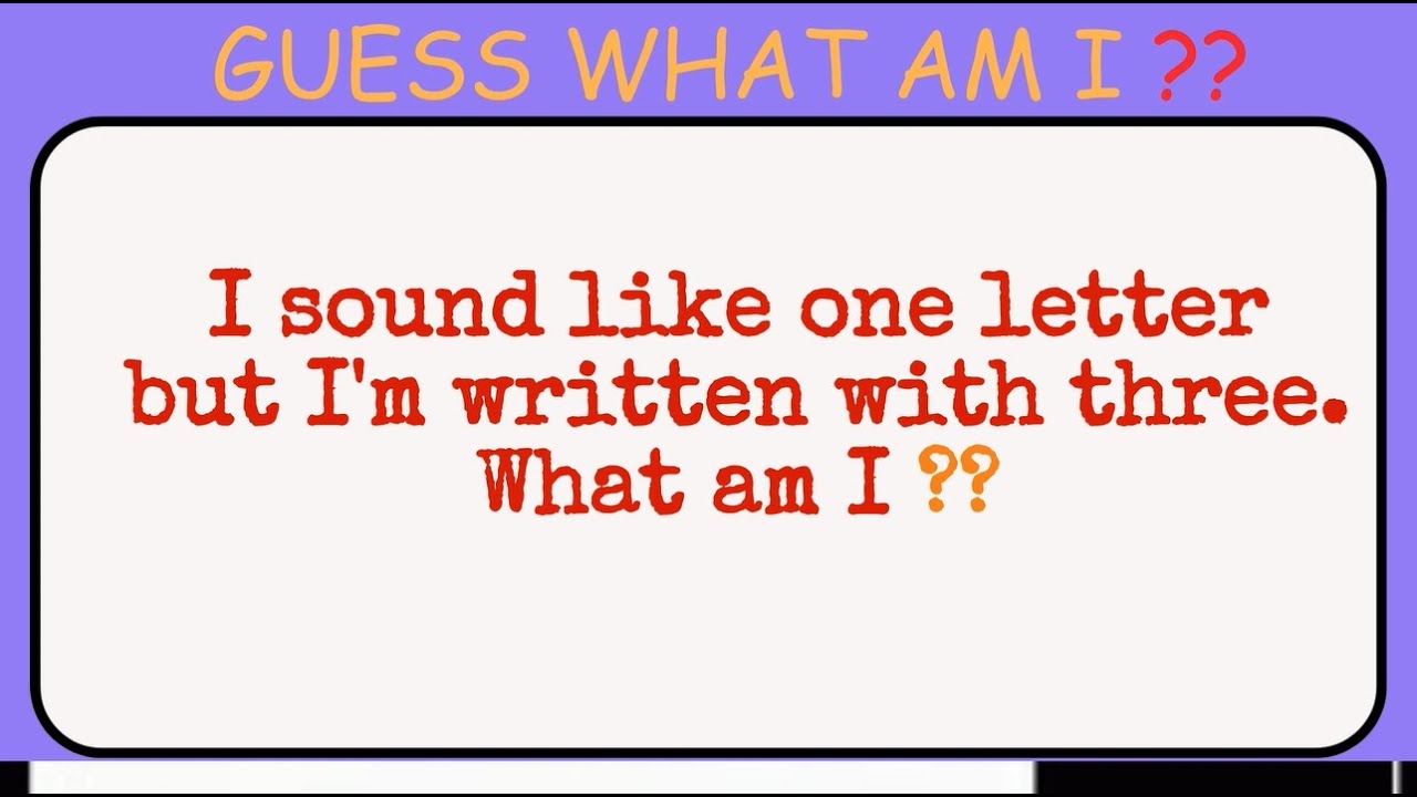 15 Tricky Riddles In English | Hard Riddles Quiz | Logical Riddles ...