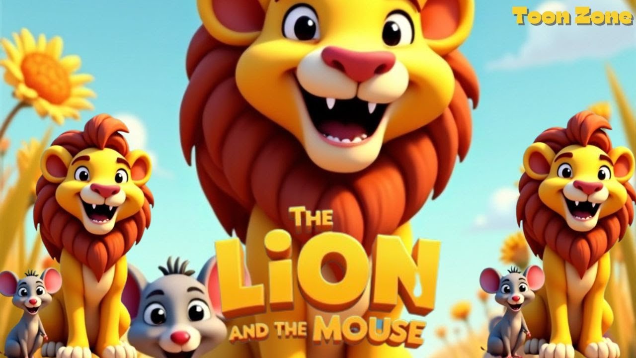 The Lion and the Mouse – A Tale of Kindness and Friendship | Toon Zone ...