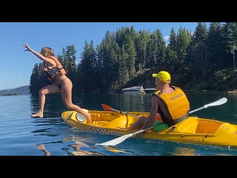 ANDAMOS EN KAYAK CON FER (por primera vez)