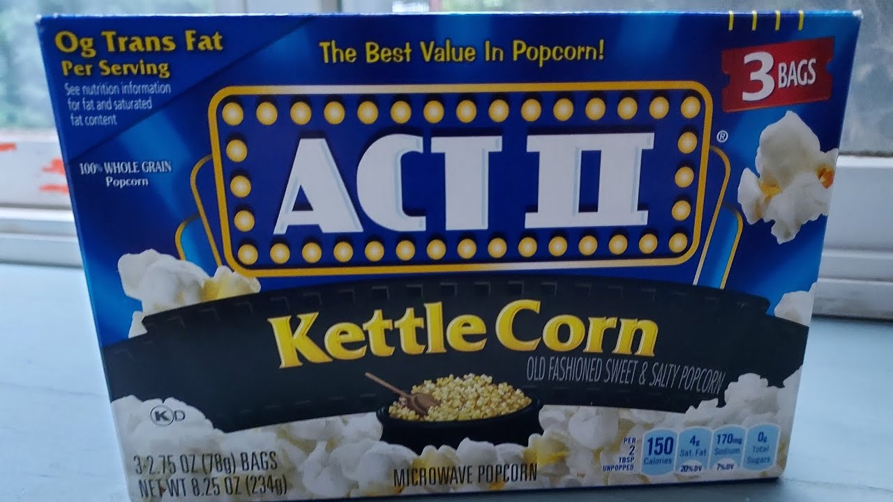 Josh s Snack Candy Reviews ACT 2 Kettle Corn YouTube josh-s-snack-candy-reviews-act-2-kettle-corn-youtube