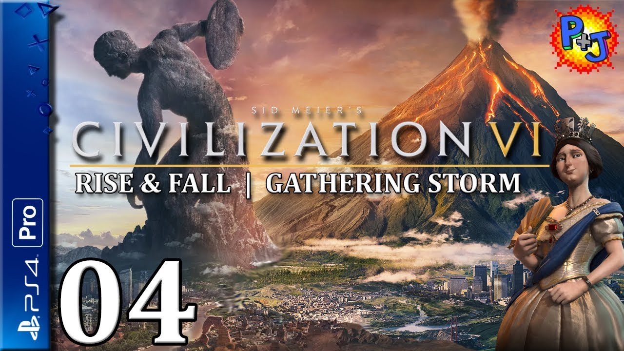 Let's Play Civilization VI PS4 Pro Console | Victoria England Civ 6 ...