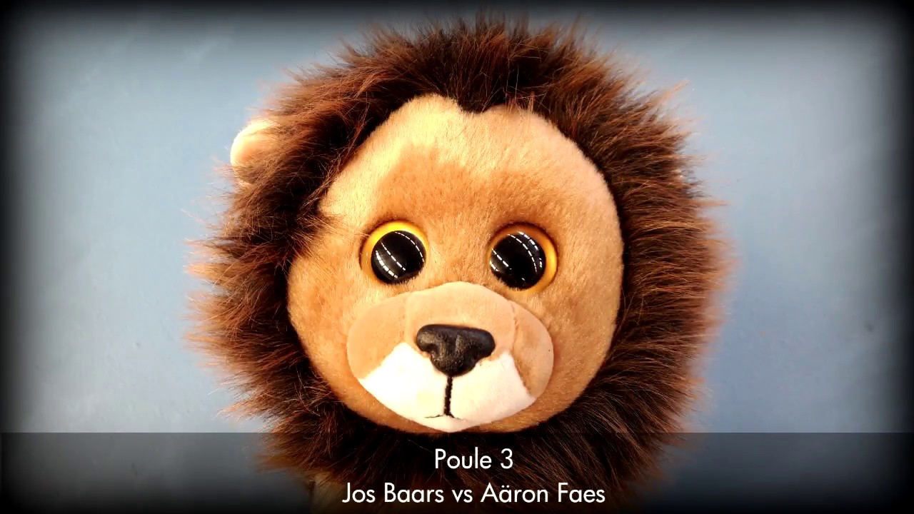 CUB#2 Poule 3 Jos Baars vs Aäron Faes - YouTube