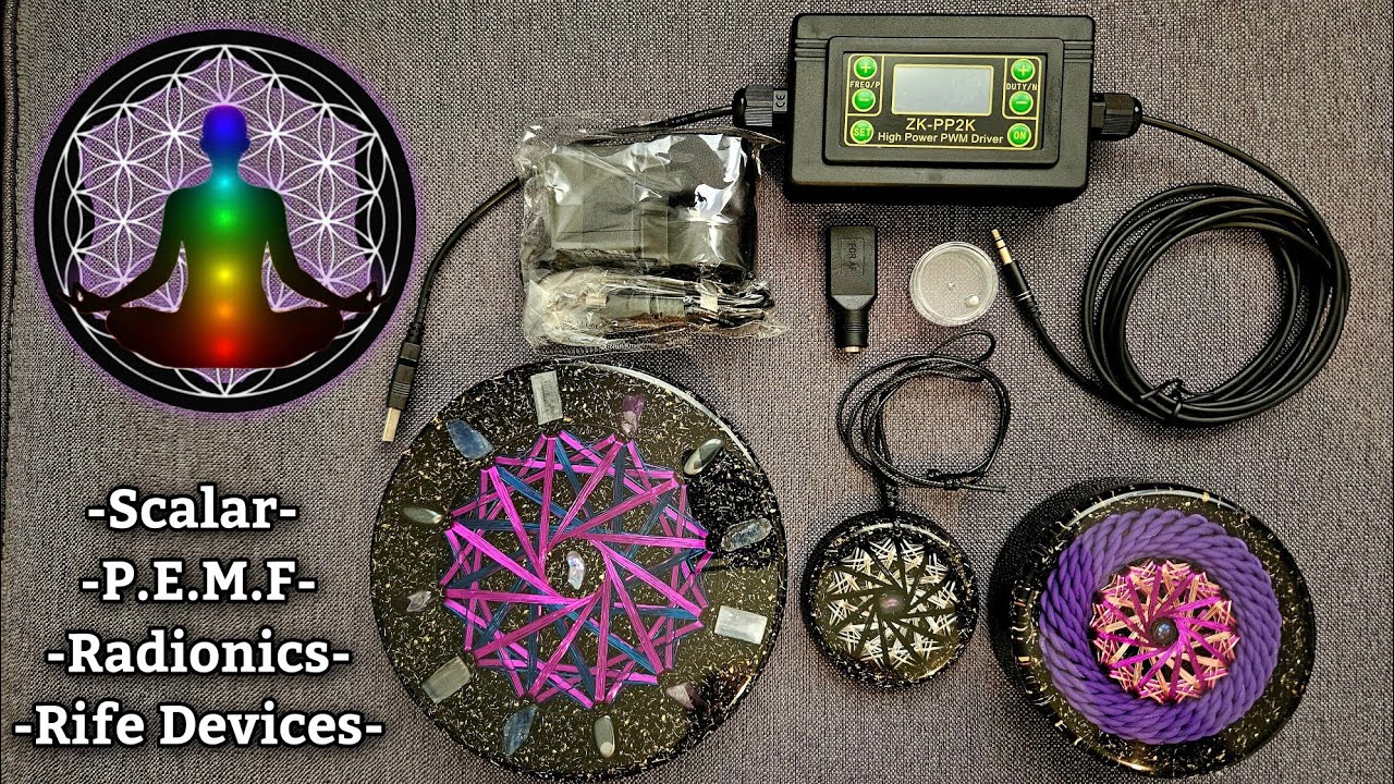 Powered Orgonite -Mobius Rodin Coil's- Custom Order - YouTube