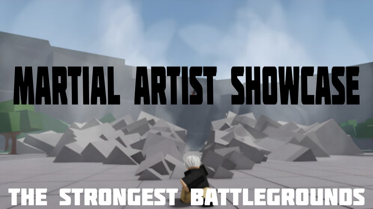 Showcasing Martial Artist (The Strongest BattleGrounds) - YouTube