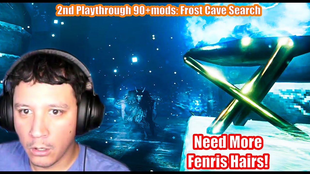 🔴 LIVE: Almost Done With Fenris Hair!(+90Mods) 2nd PLAYTHRU #19! 14th ...