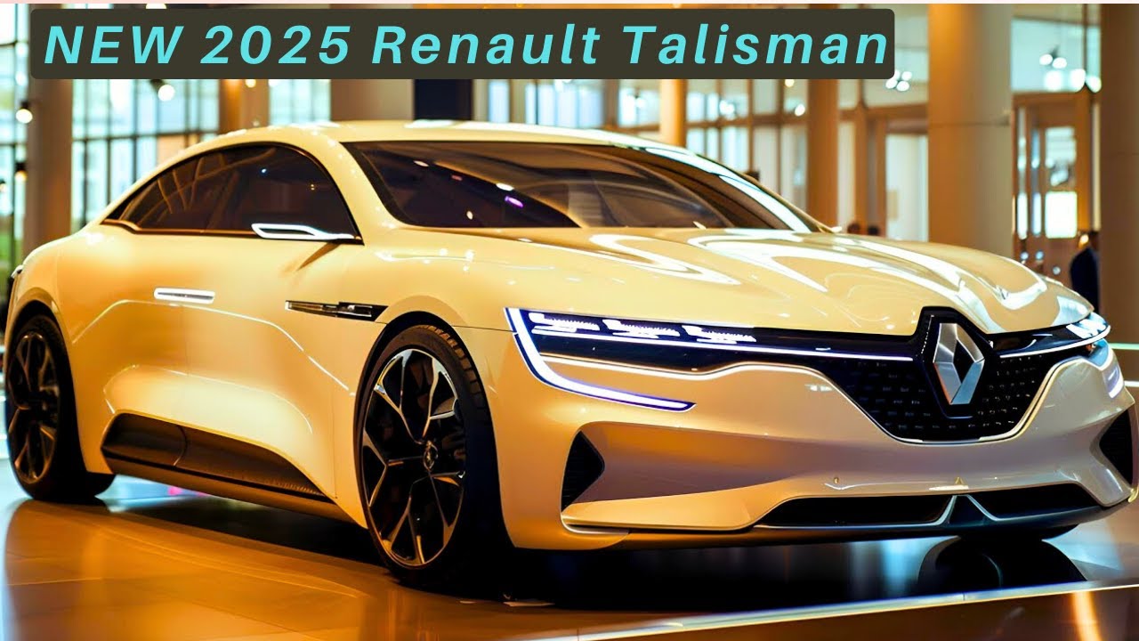 New Generation 2025 Renault Talisman Revealed! Beautiful Sedan - YouTube