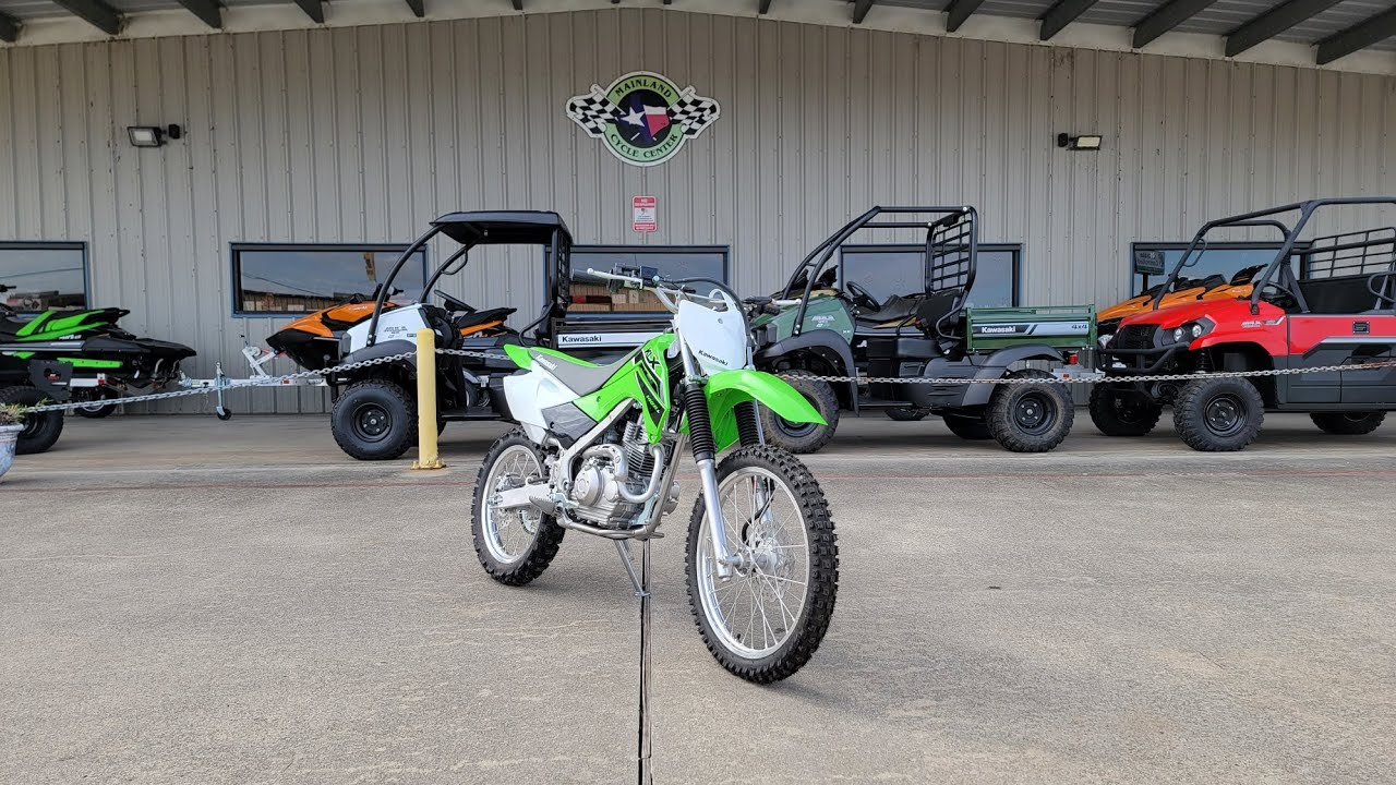 2023 KAWASAKI KLX 140R L WALK-AROUND - YouTube