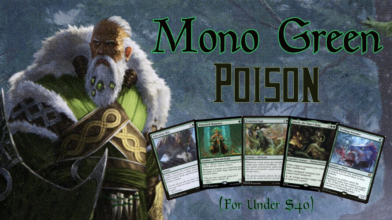 Mono Green Poison (On a Budget) is REALLY strong! | Commander Showcase ...