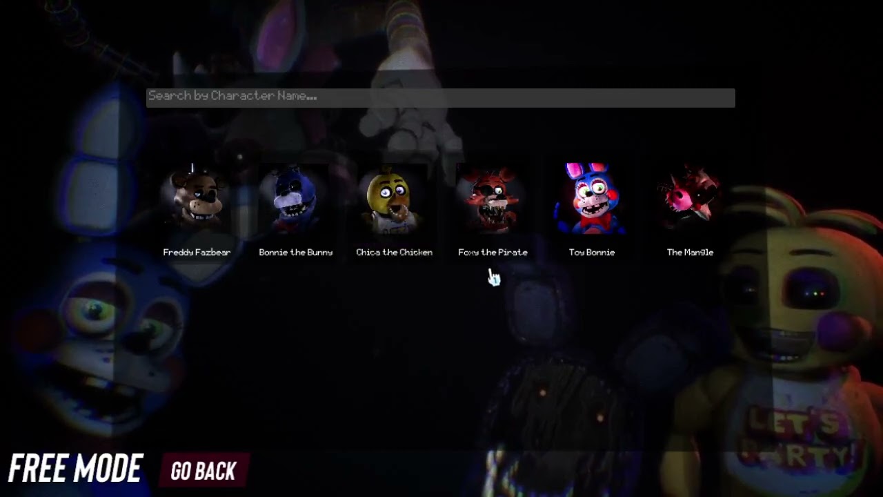 FNaF Simulator: WIP Play Menu Rework - YouTube