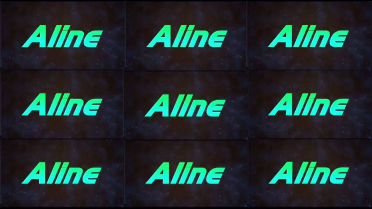 Aline's fan intro! - YouTube